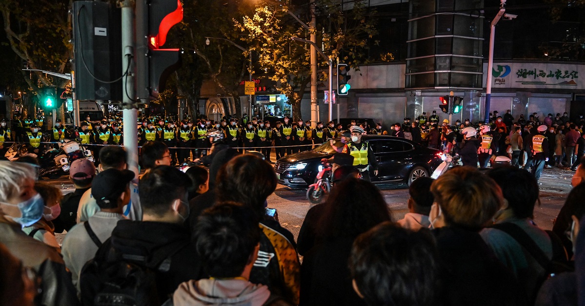 Amnesty: Demonstrerende kinesere udviser bemærkelsesværdigt mod