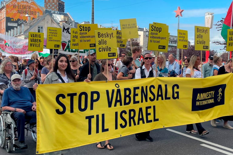 Retssag mod den danske stat om våbeneksport til Israel